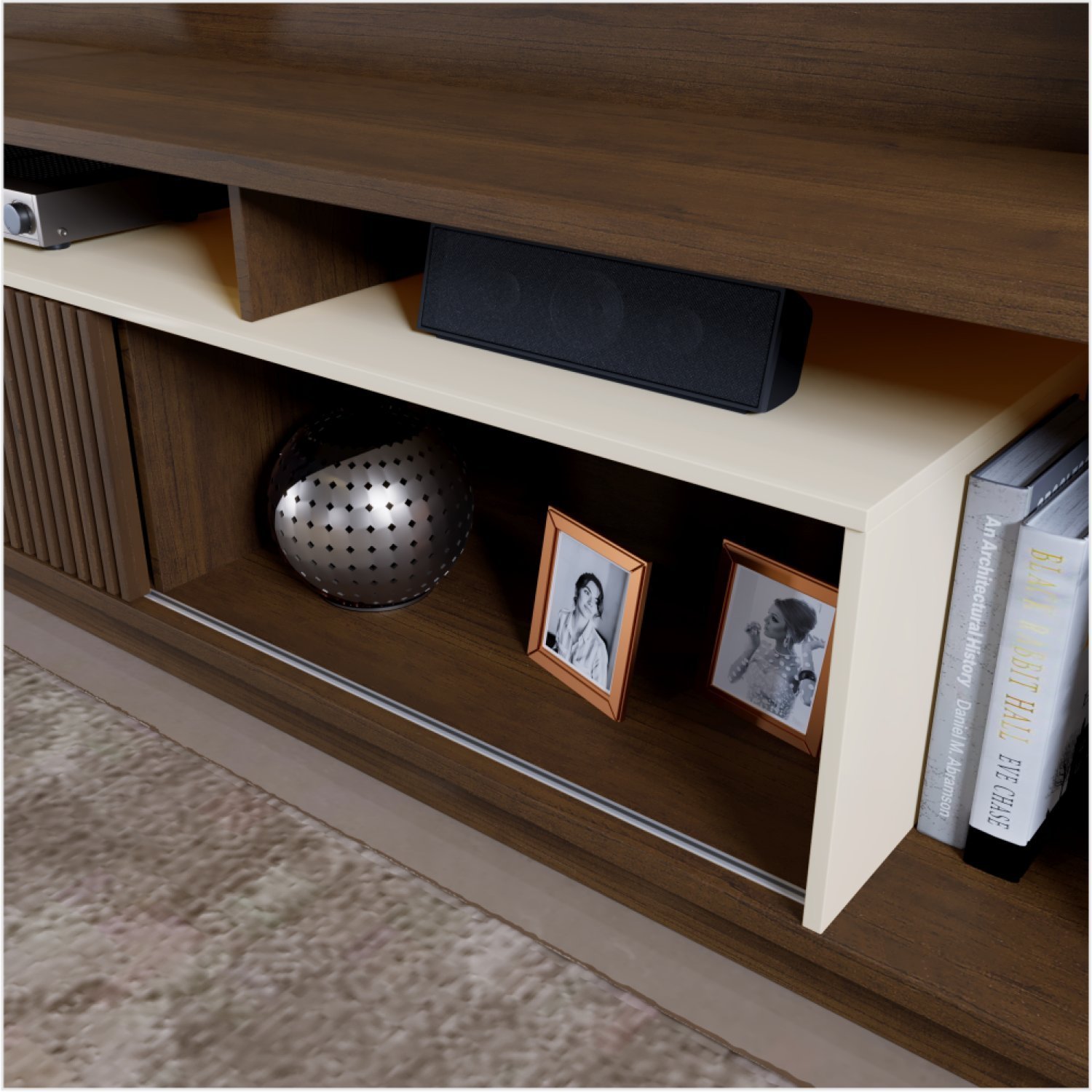 Home Granada para Tv de até 65 Polegadas Mavaular | MadeiraMadeira