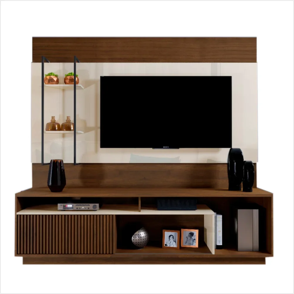 Home Granada para Tv de até 65 Polegadas Mavaular | MadeiraMadeira