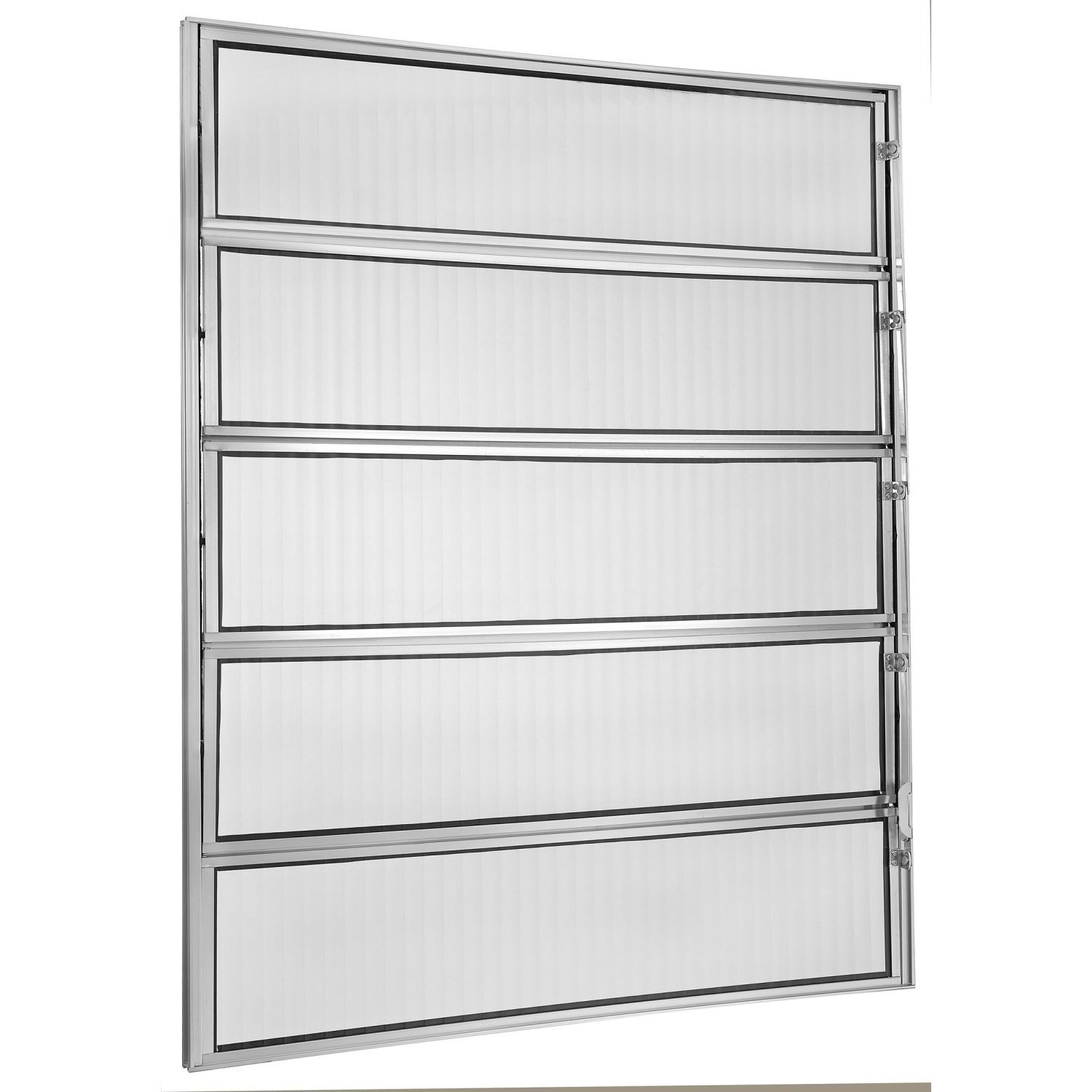 Janela de Alumínio Basculante 100x40cm 1 Secção 5 Básculas Ecosul ...