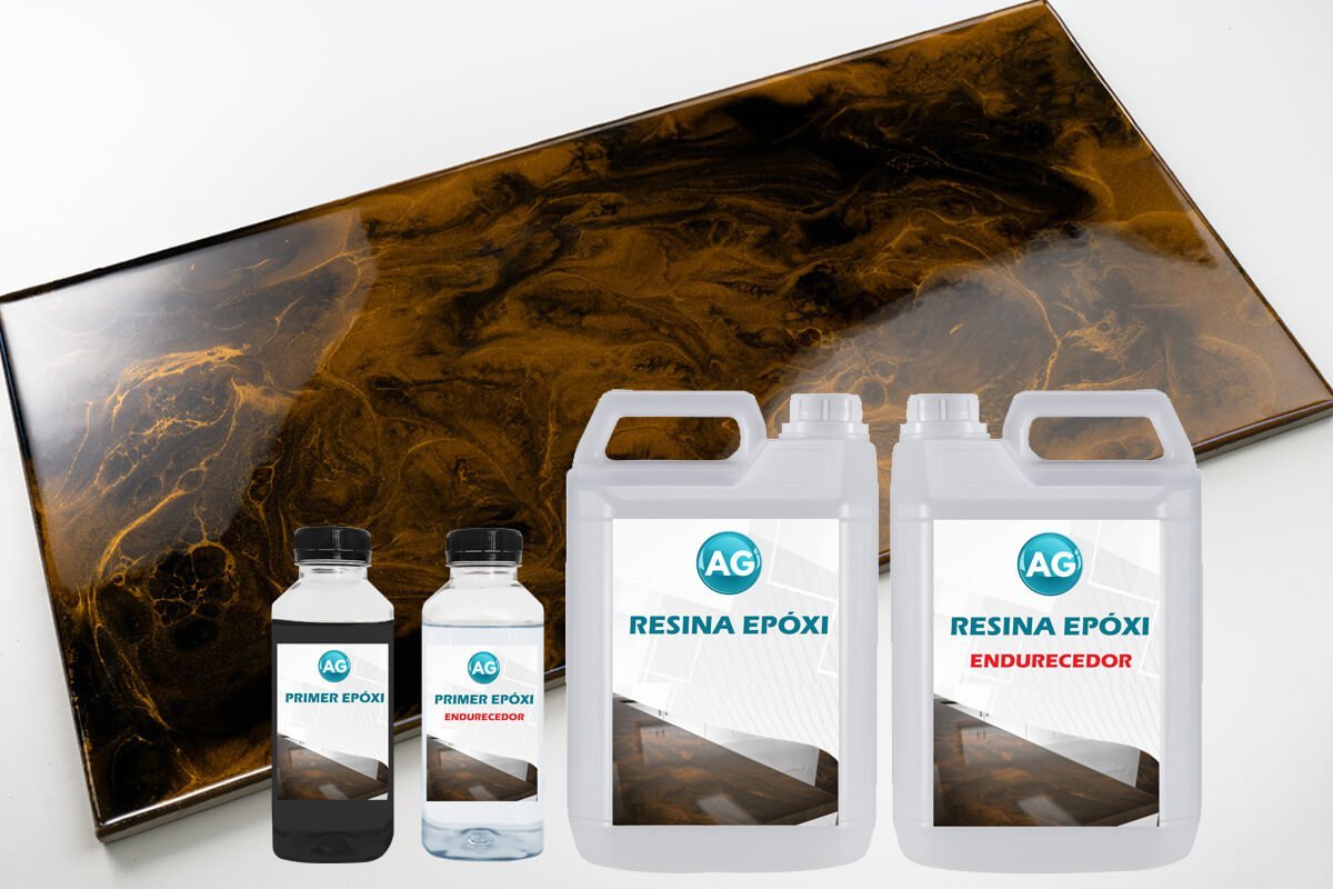 Kit Porcelanato Líquido Metálico Bronze Flamejante / Preto Jato AG por ...