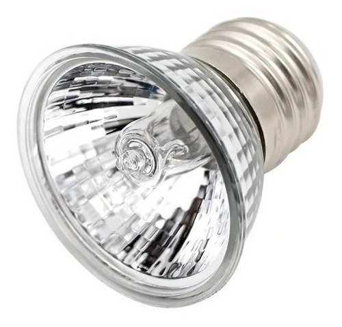Lampada Uva Uvb Aquecimento Repteis Tartarugas 50w Terrario Lâmpada bocal 220v | MadeiraMadeira