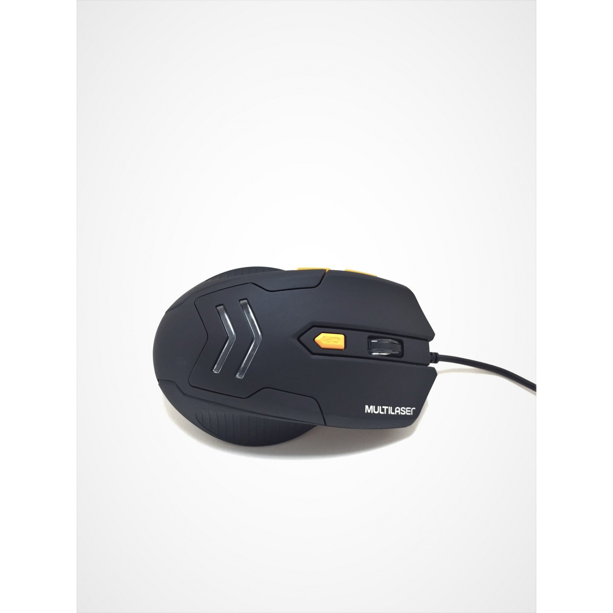 Mouse Gamer Multilaser 3200DPI 6Botões Preto/Laranja - MO274 ...