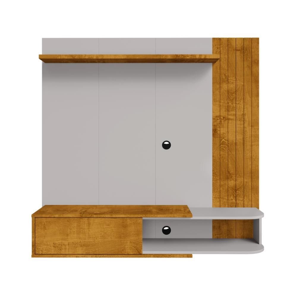 Painel Tv 55 Pol Paraty 1 Porta Naturalle Off White Bechara ...