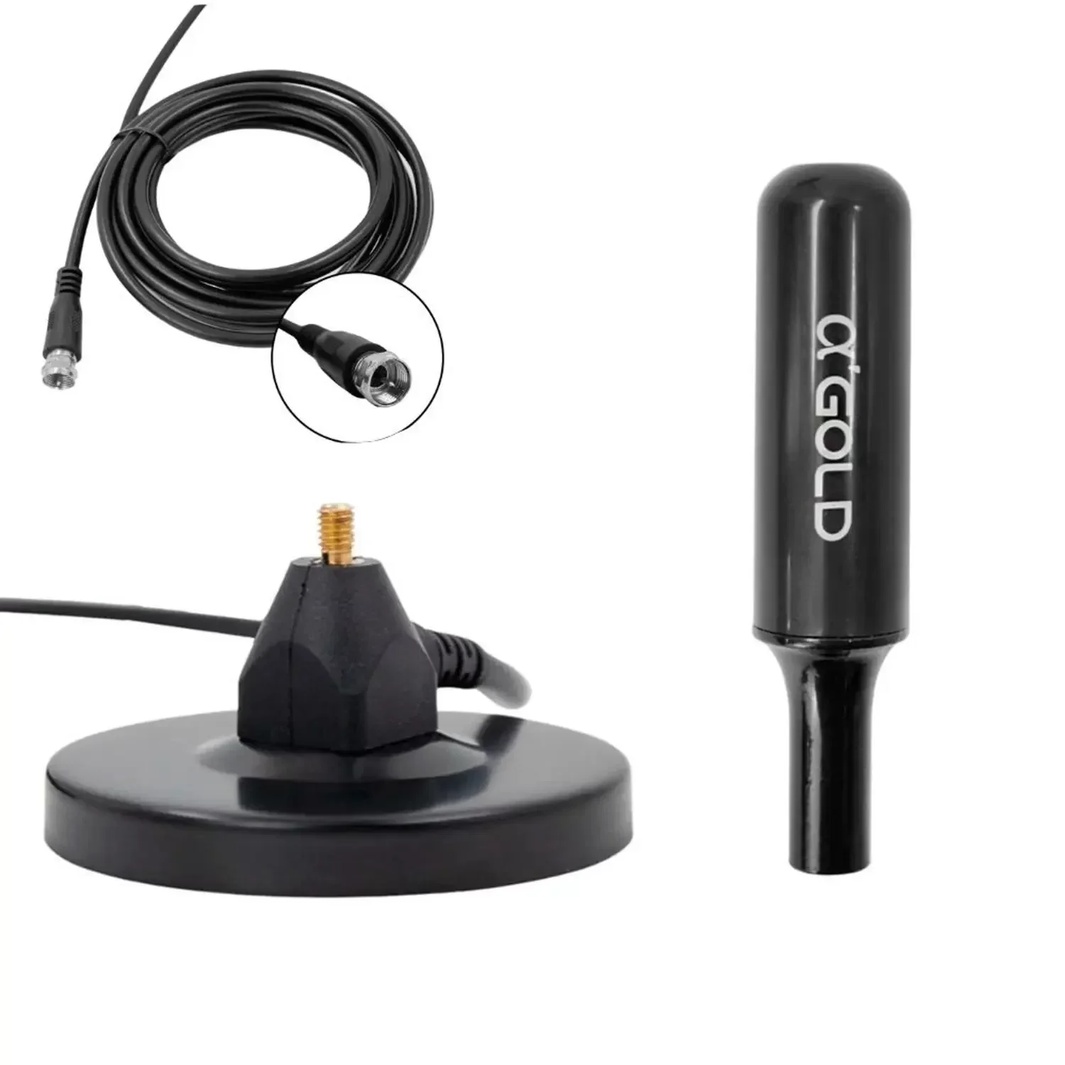 Antena Interna para Tv Amplificada Digital Hdtv - a Gold | MadeiraMadeira