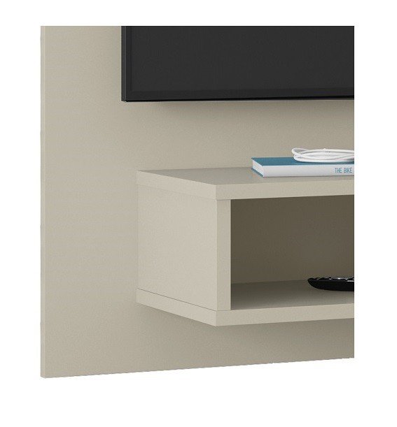 Painel TV 32 Polegadas Fit Nicho e Prateleira MDF - beemóveis ...