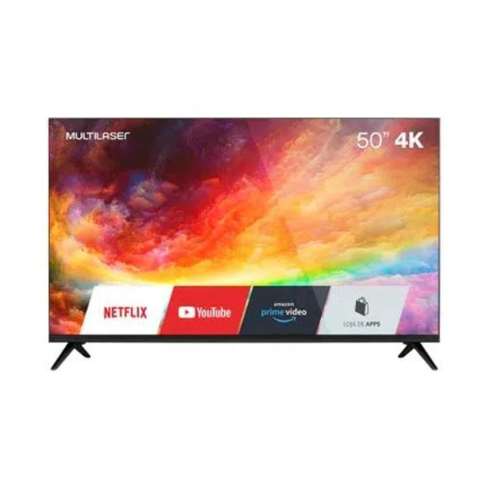 Smart TV 50 Polegadas Led 4K Wifi Integrado TL032 Multilaser Com ...