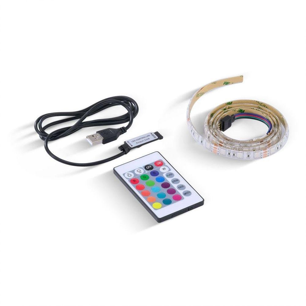 Fita Led Vx Gaming Rgb Controlador Usb 60 Pontos Led 1m | MadeiraMadeira