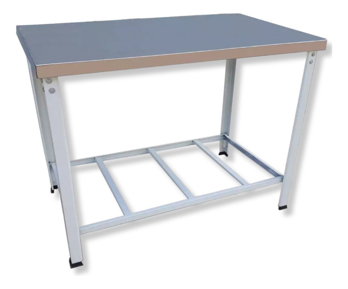 Mesa Bancada Serviço Manipulação Alimentos Tampo Inox 120x70 Fast ...