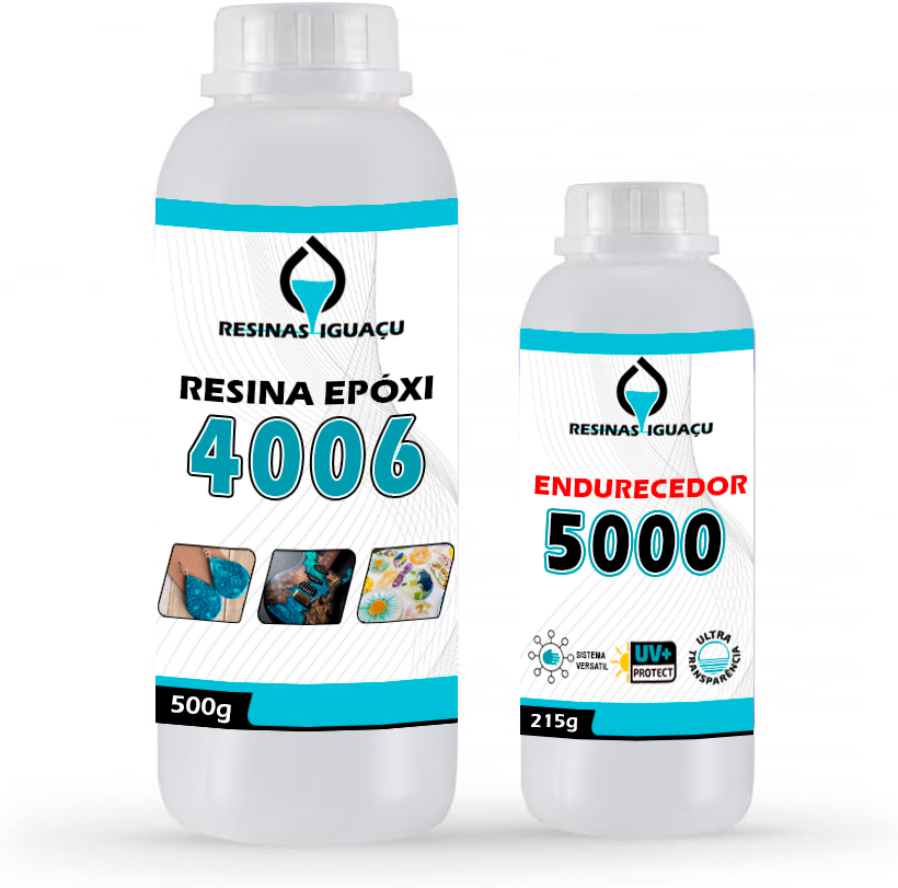 Resinas Iguaçu - Resina Epoxi 4006 715g | MadeiraMadeira