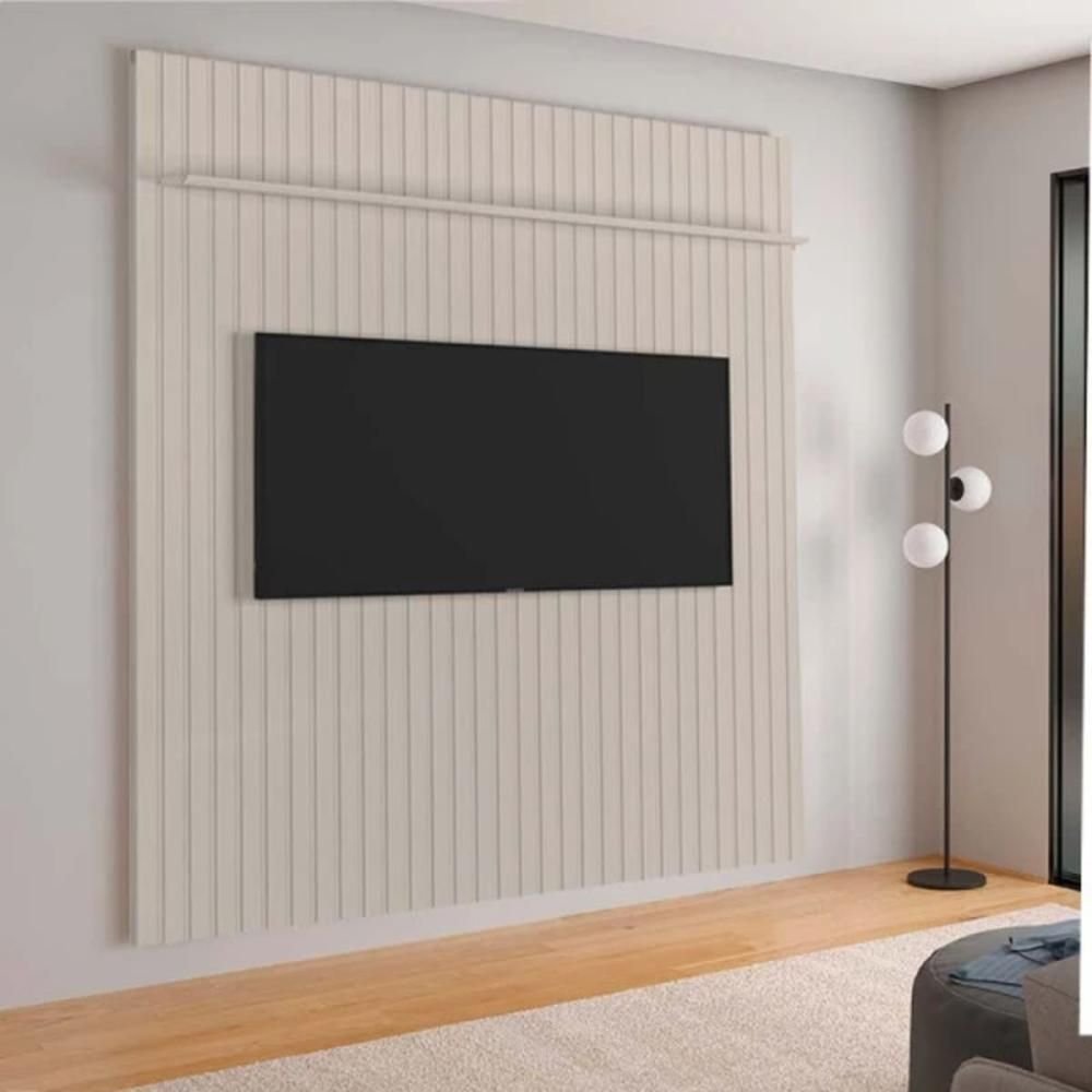 Painel Frisado Nairobi Off White | MadeiraMadeira