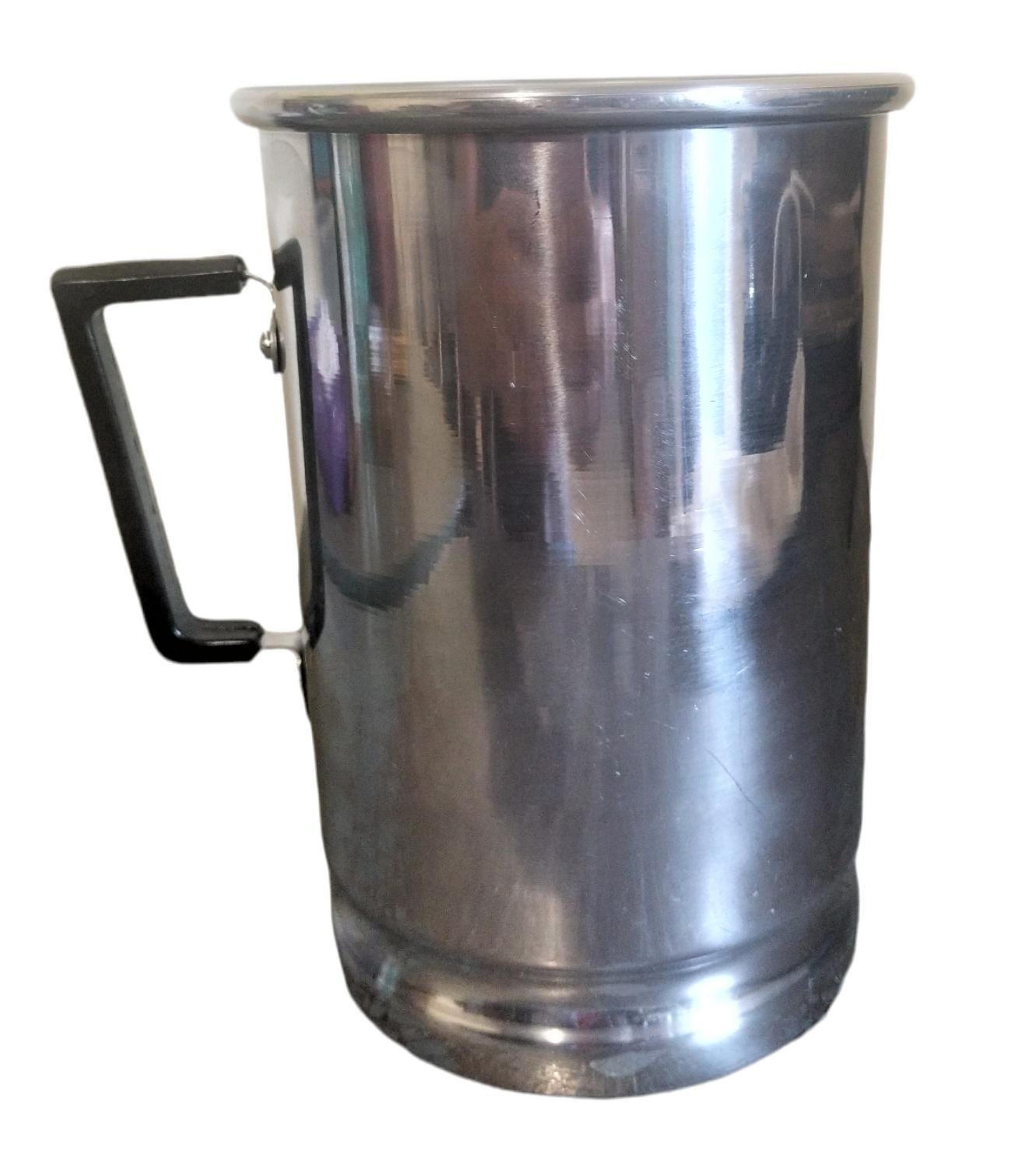 Caneco Leiteira De Alumínio Canecão Ferver Água E Leite 2L | MadeiraMadeira