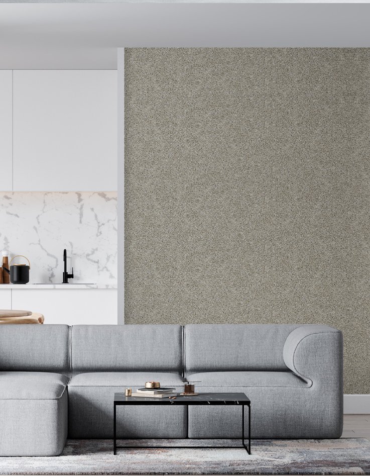 Papel de Parede Mica Cinza Claro Original Premium Pedras Naturais | MadeiraMadeira