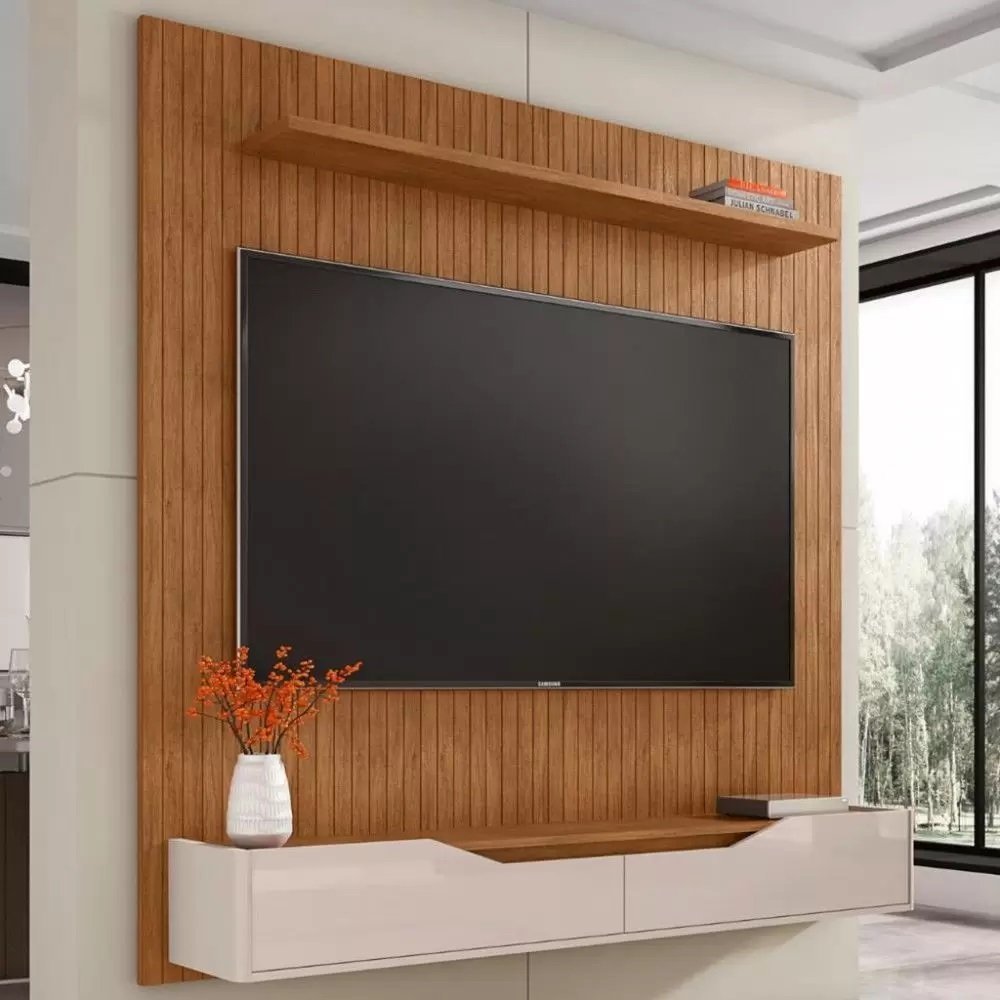 Home Suspenso Milão 180cm Cedro Off White Casa D | MadeiraMadeira