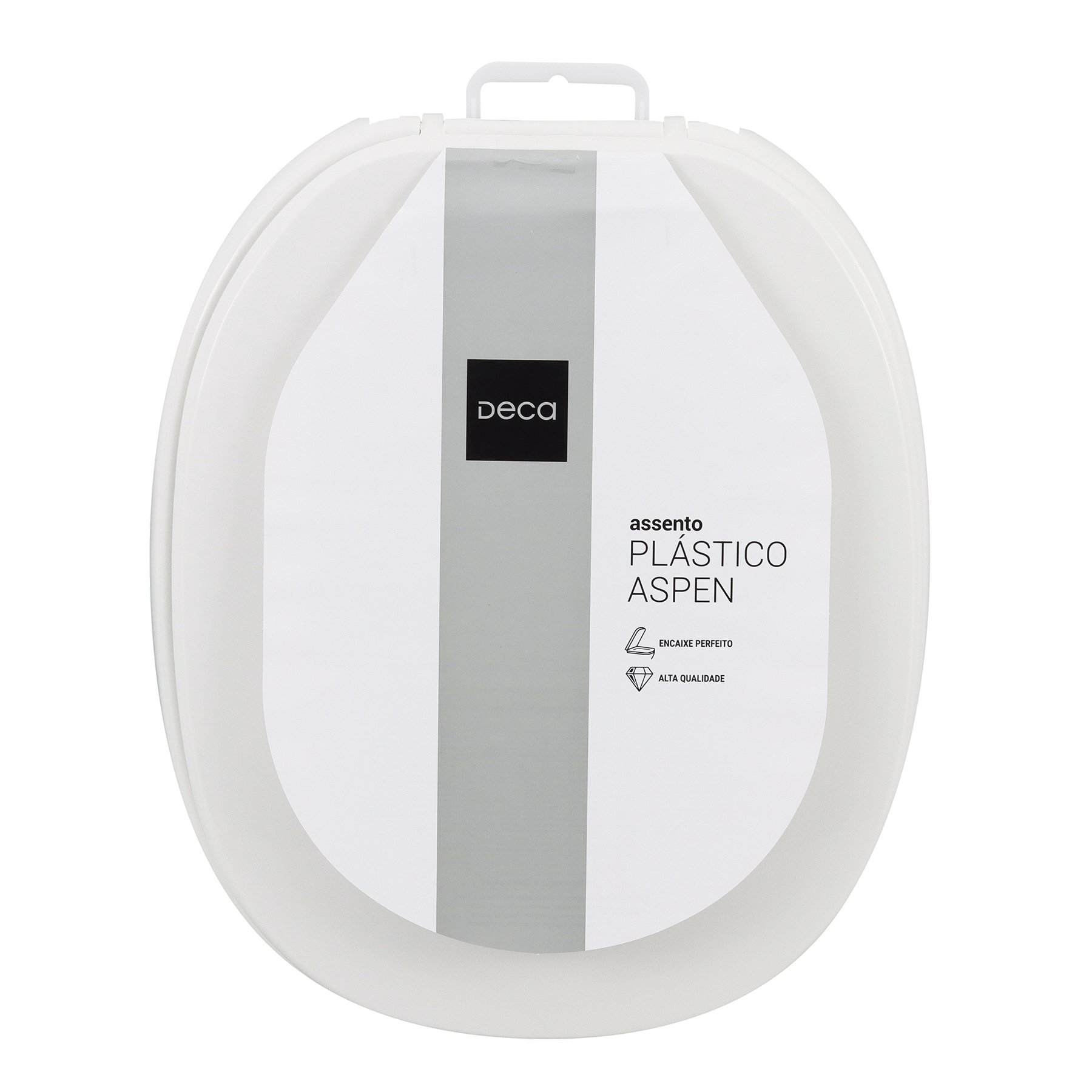 Assento Sanitario Aspen Fast Branco Deca | MadeiraMadeira
