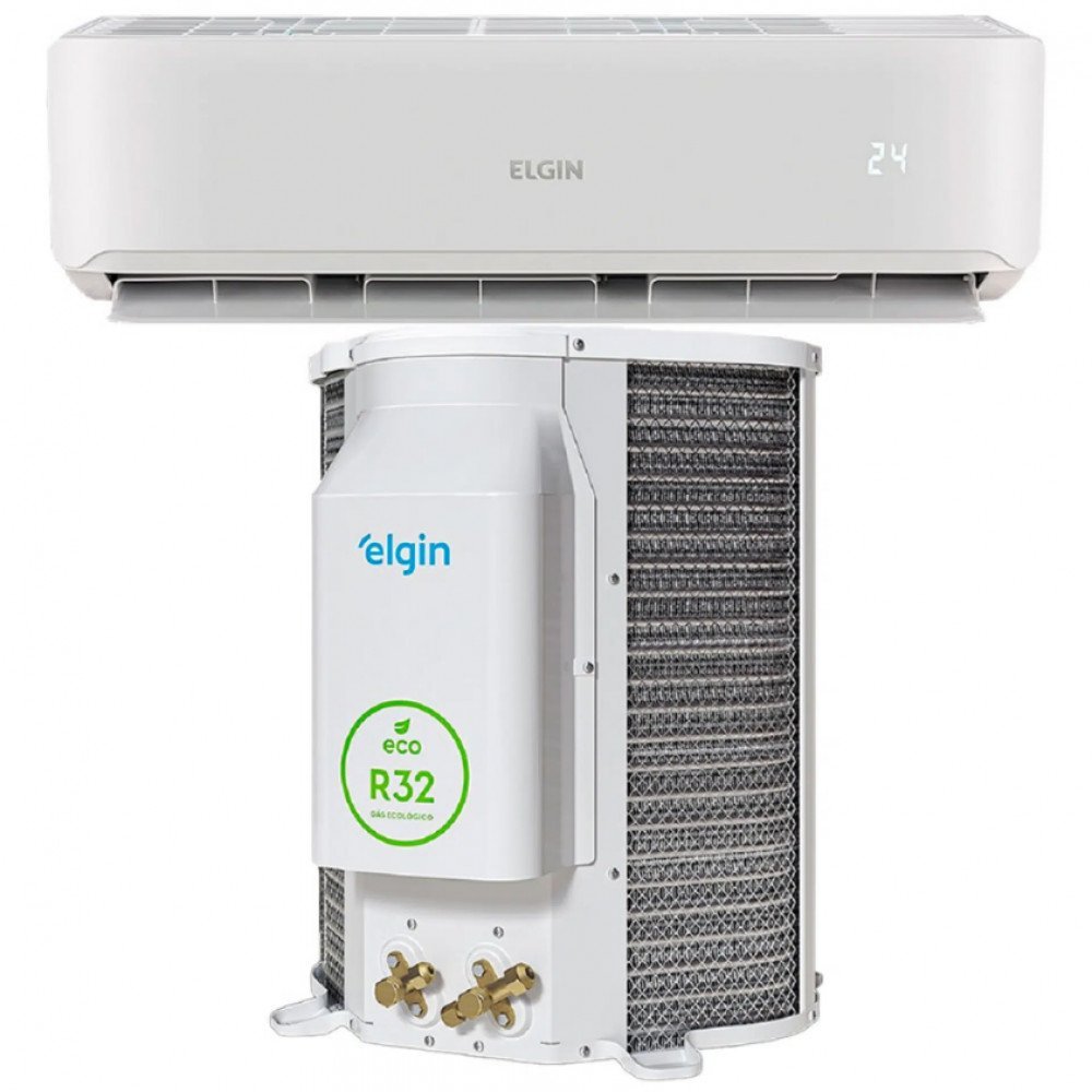 Ar Condicionado Split 9.000 BTUs Eco Up Display Invisível Elgin Frio ...