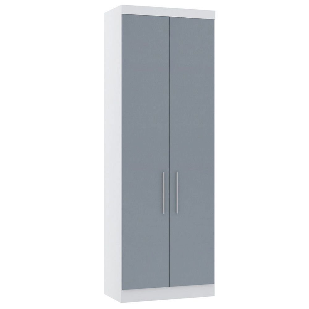 Guarda Roupa Modulado 79cm 2 Portas Alpes Luciane Móveis | MadeiraMadeira