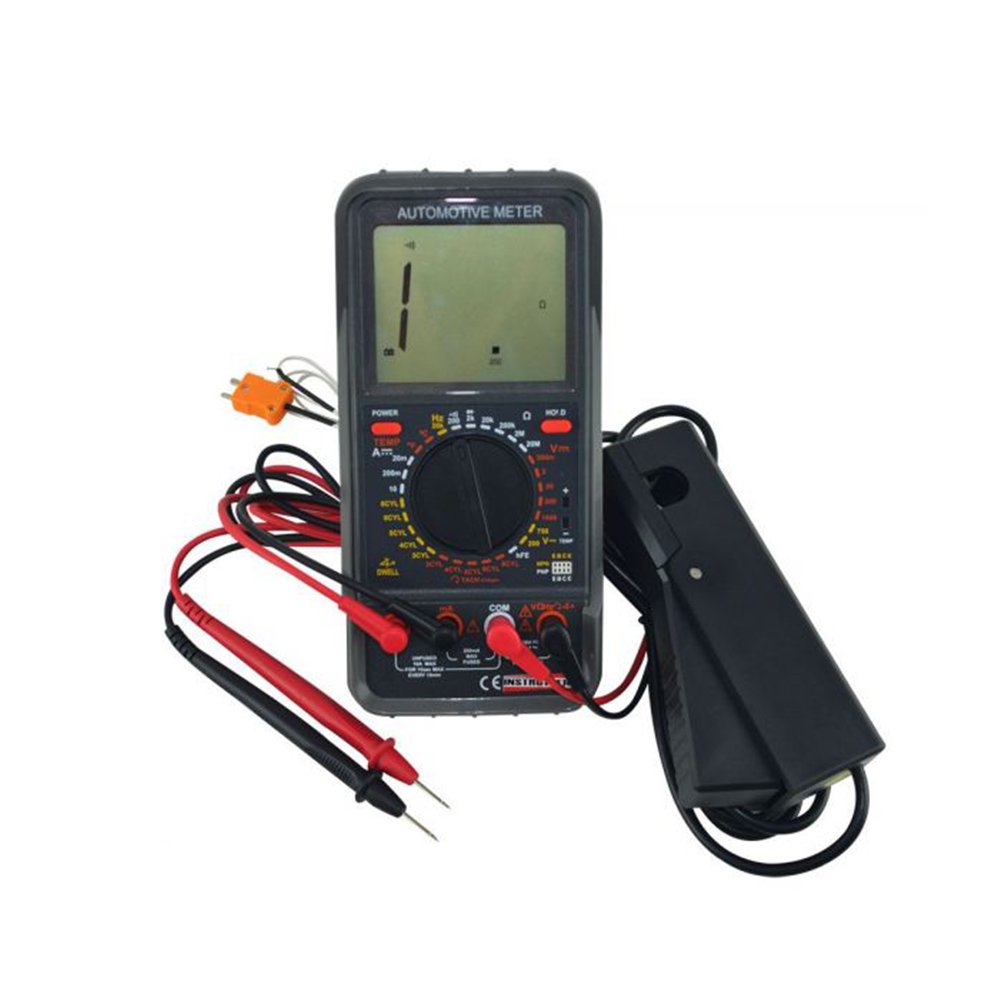 Multímetro Digital Automotivo Com Garra Indutiva Cat Ii 600v Portátil ...