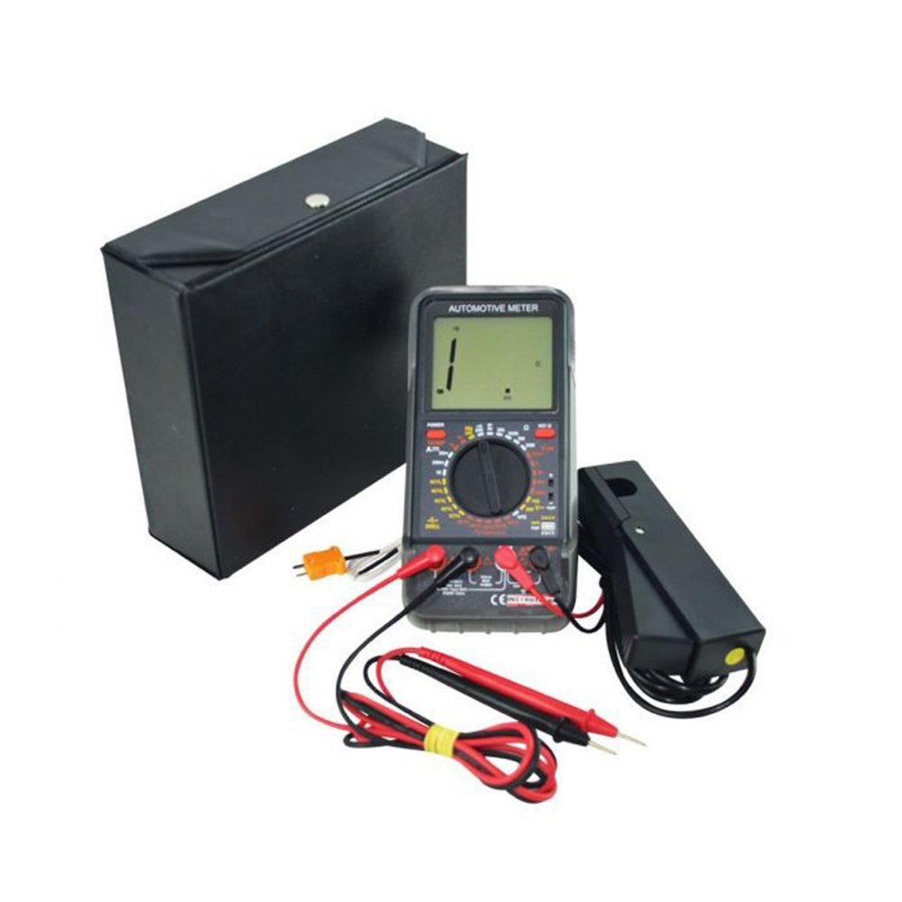 Multímetro Digital Automotivo Com Garra Indutiva Cat Ii 600v Portátil ...