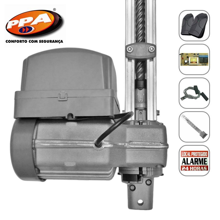 Kit motor portão eletrônico basculante Penta Predial Robust 1/2 Hp Analógico(POP) PPA Bv Penta ...