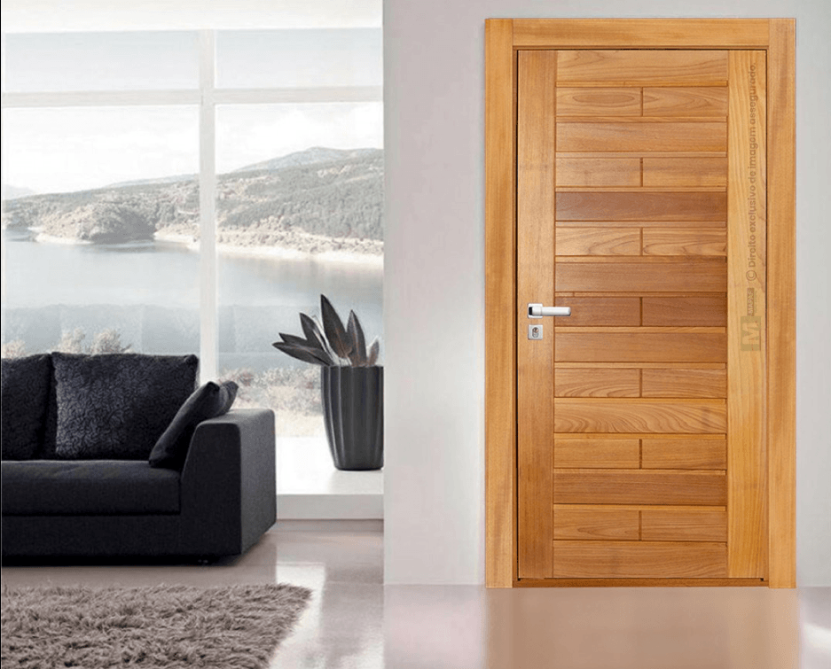 Folha de Porta Italia 62cm Lar X 210cm Alt Tauari Mapaf | MadeiraMadeira