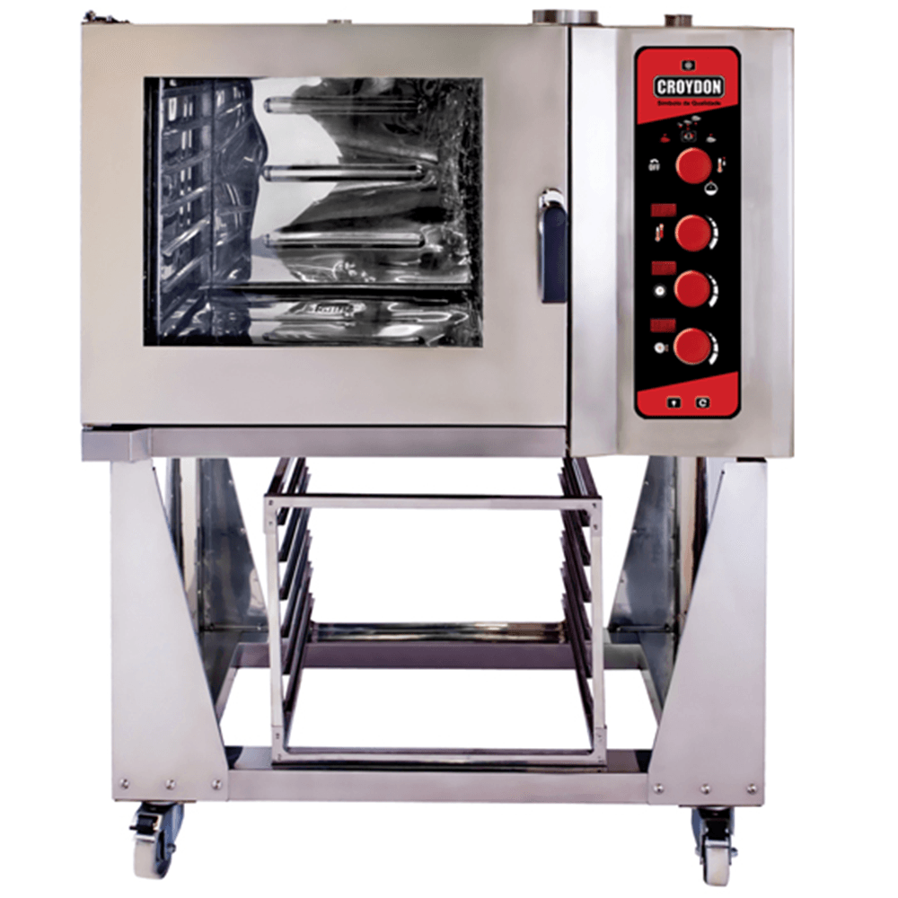 Forno Combinado Elétrico H062-e - 6 Gns 2/1 Tecnologia Cool-down e Dry-system Motorizado C ...