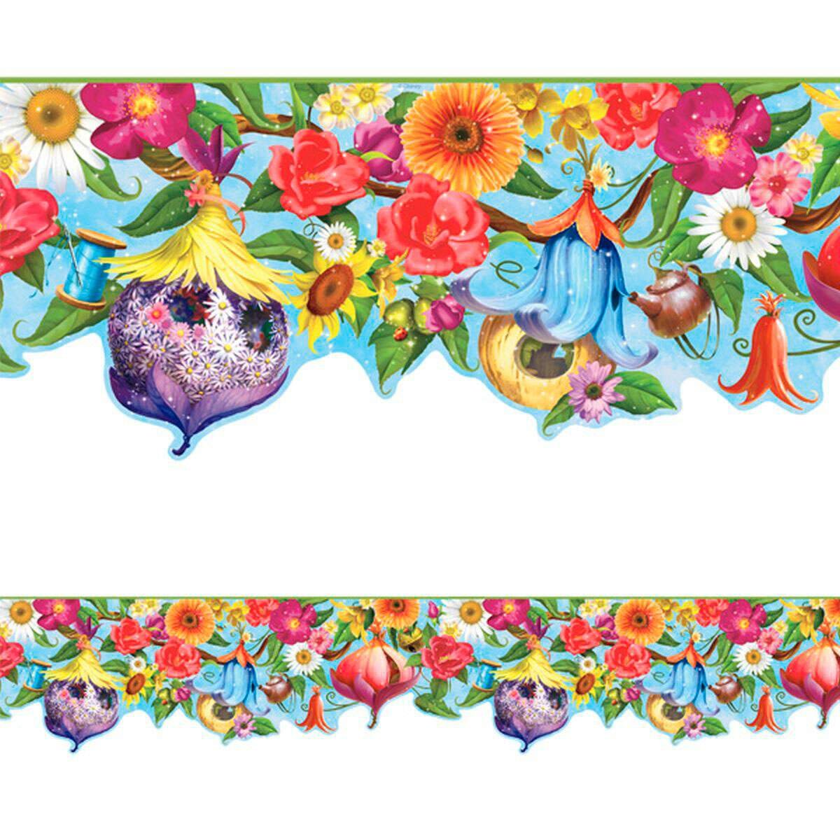 Adesivo de Parede Faixa Floral 12- Kit 2 unidades | MadeiraMadeira