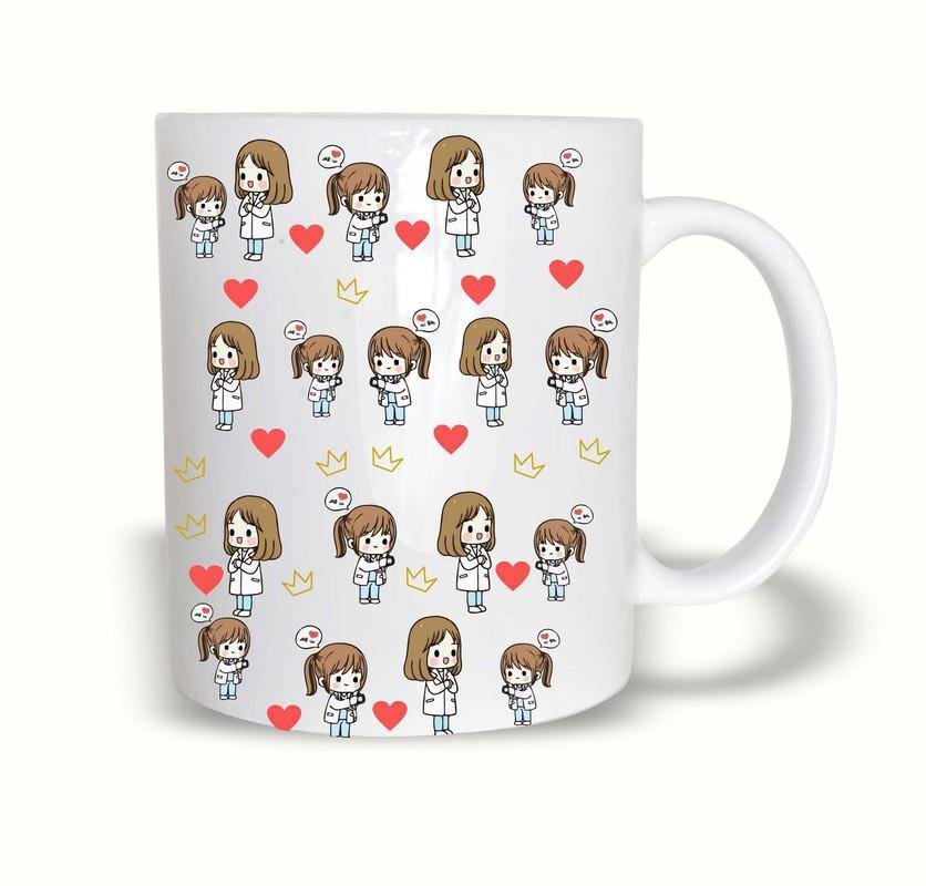 Caneca Graduação Fisioterapia 325Ml Cerâmica | MadeiraMadeira