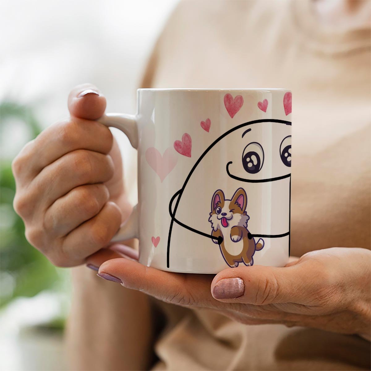 Caneca flork mãe de pet também é mãe | MadeiraMadeira