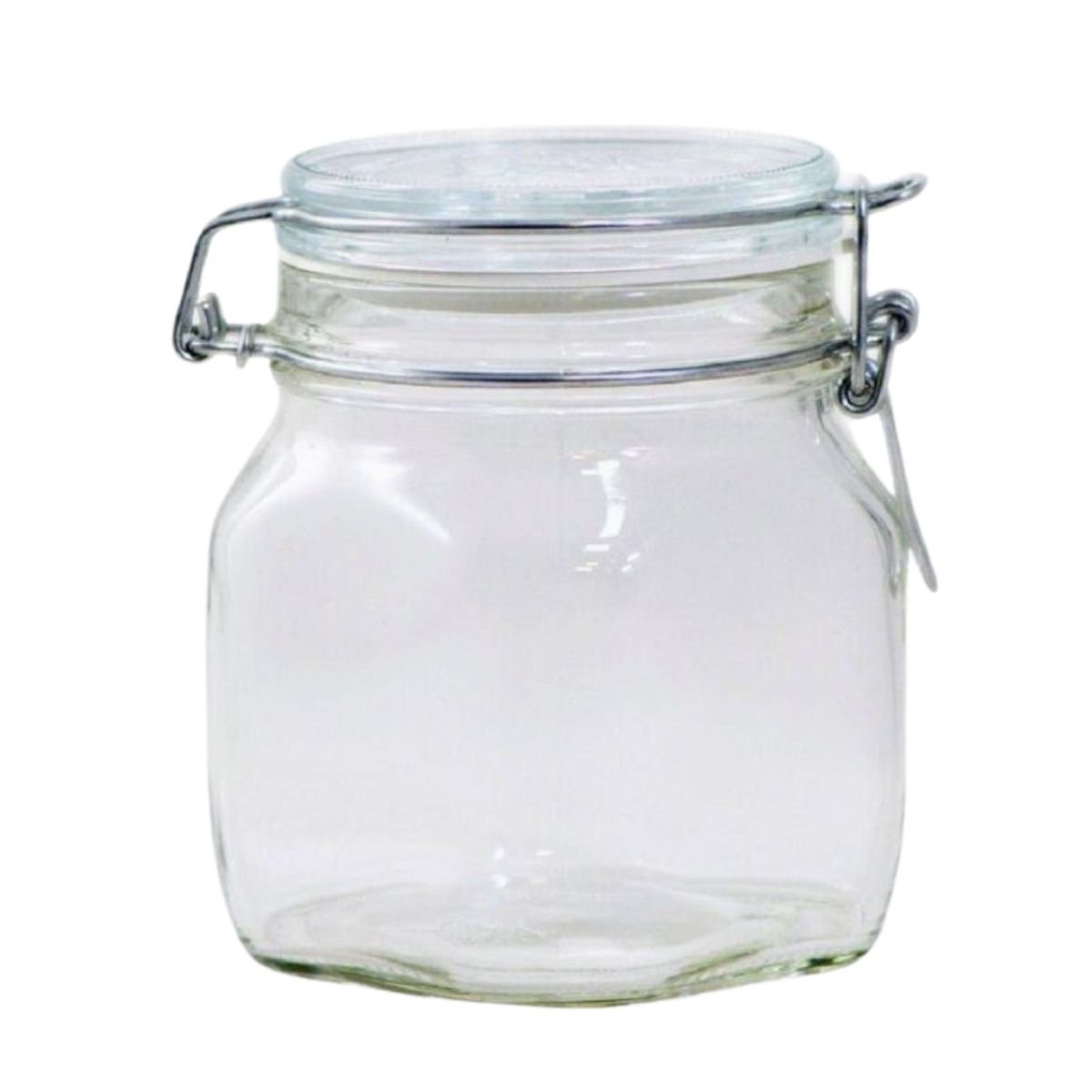 Pote de Vidro com Tampa Hermético 500ml Inga Imports 16011 | MadeiraMadeira