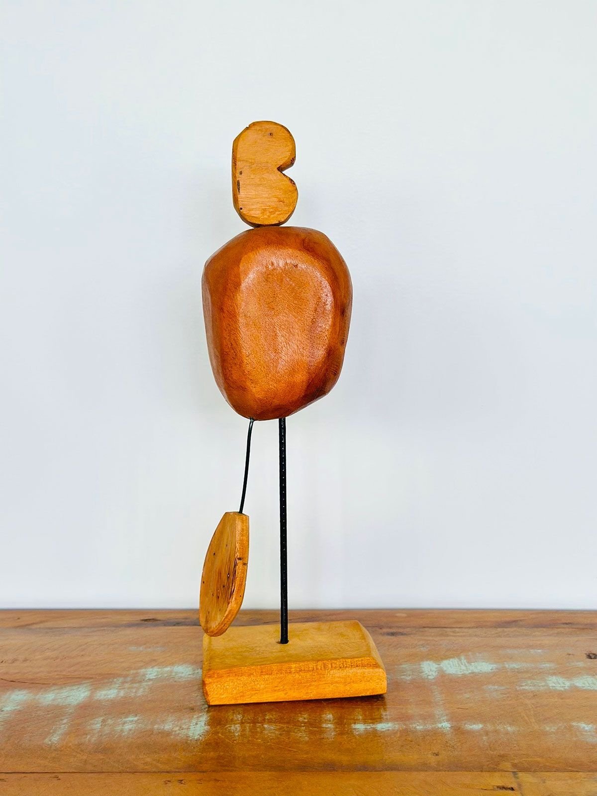 Escultura Caju em Madeira - Decoração Artesanal de Sergipe | MadeiraMadeira