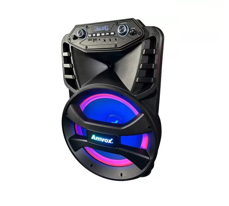 Caixa de Som Amplificada Amvox Aca 880 Vegas 880w Bluetooth/usb Bivolt | MadeiraMadeira