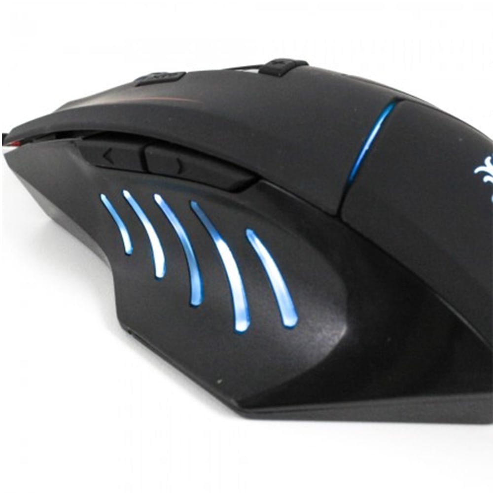 Mouse Gamer Nemesis Profissional com Macro 8 Botões Ergonômico LED 5 ...