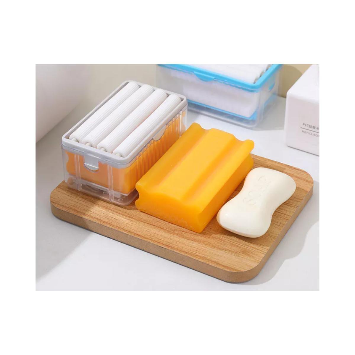 Porta Sabao Em Barra Para Esfregar Roupa Drenagem Espuma | MadeiraMadeira