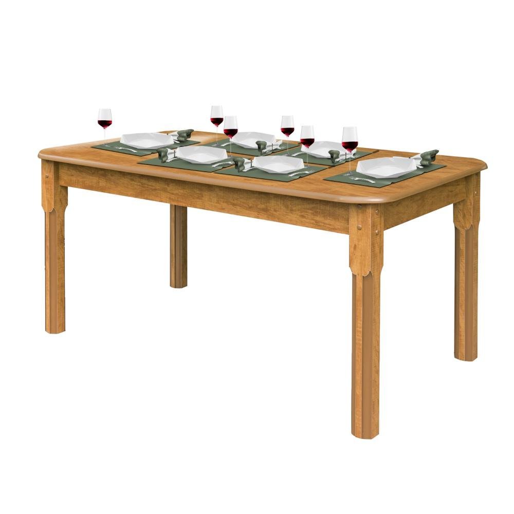 Mesa De Jantar Pequena Canela Rústico Imperial Art Panta 160 X 90 ...