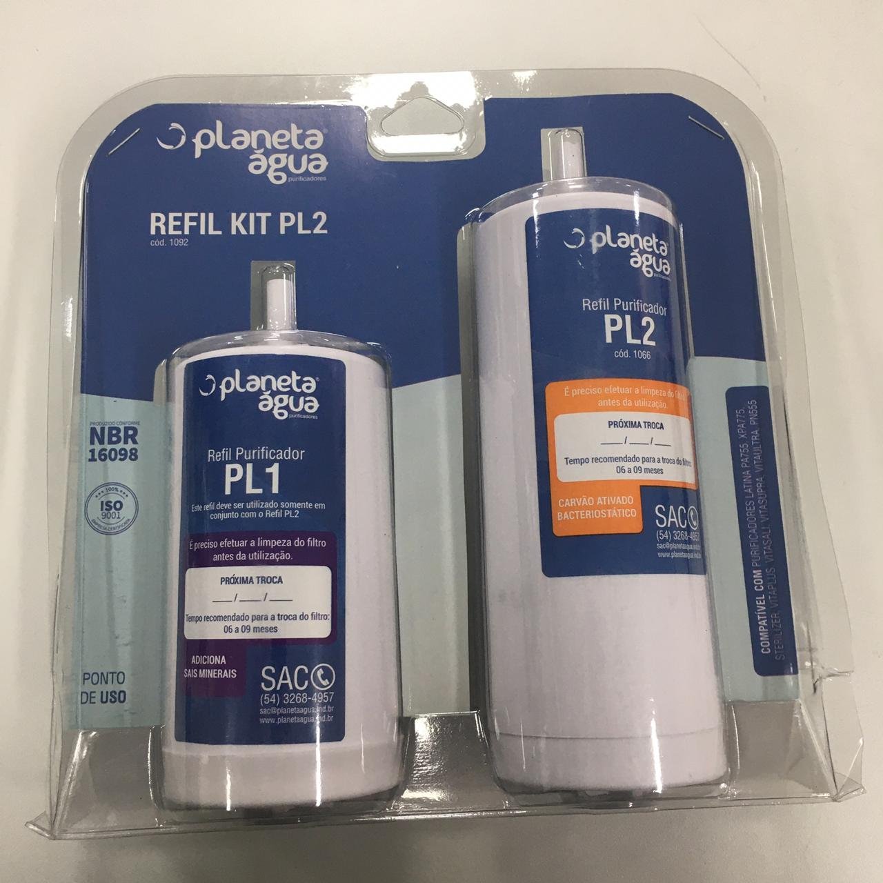 REFIL PLANETA ÁGUA KIT PL2 | MadeiraMadeira