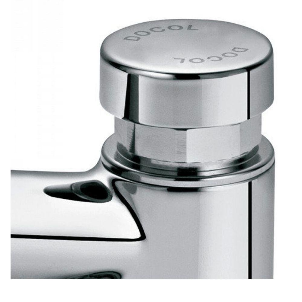 Torneira Mesa P/ Lavatorio Pressmatic Compact Cromado Docol ...