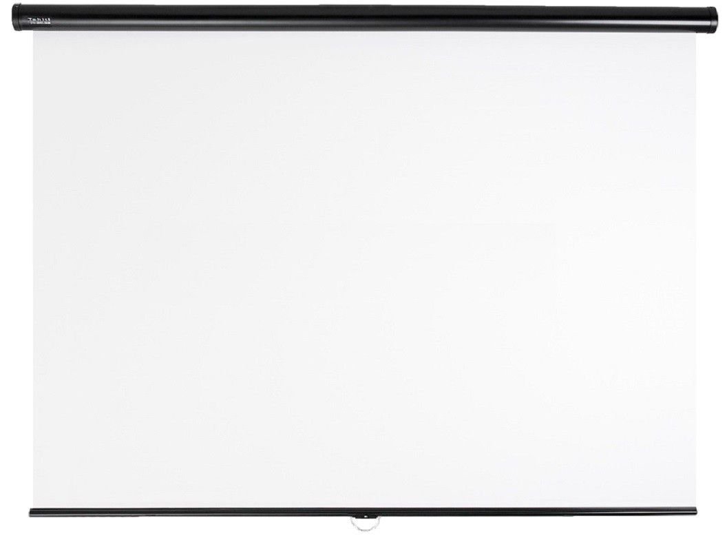 Tela de Projeção Retrátil Standard Tahiti 1:1 QD 100 Polegadas 1,80 m x ...