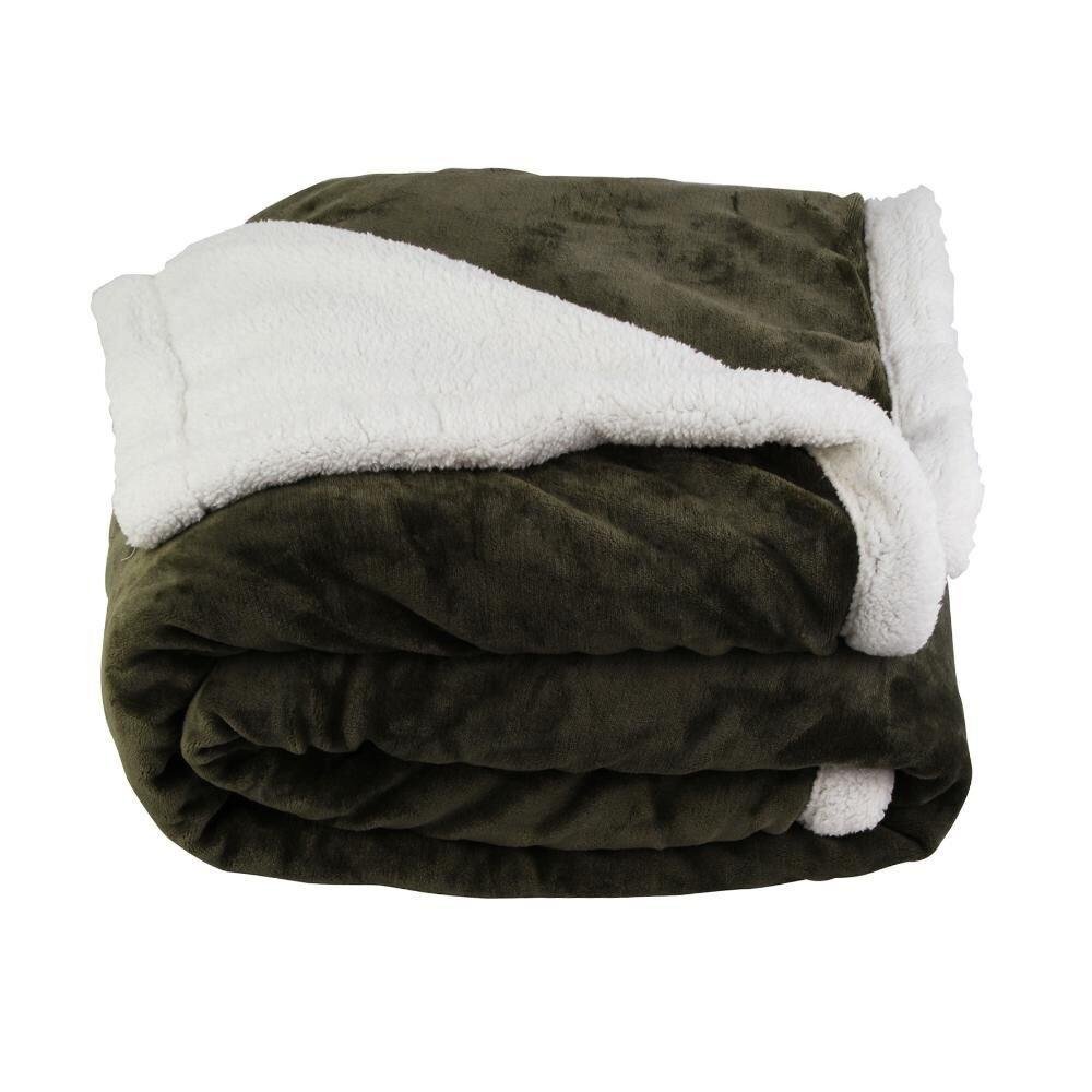 Edredom Sherpa Queen Militar - A/CASA | MadeiraMadeira