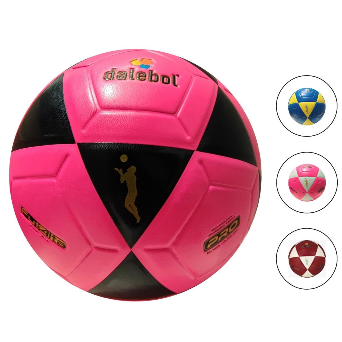 Bola de Futevôlei Altinha Dalebol Ft5 Soft Pro - Pink | MadeiraMadeira