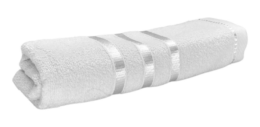 Toalha De Rosto Fios Macios 0,45x0,80m 100% Algodão Branco | MadeiraMadeira