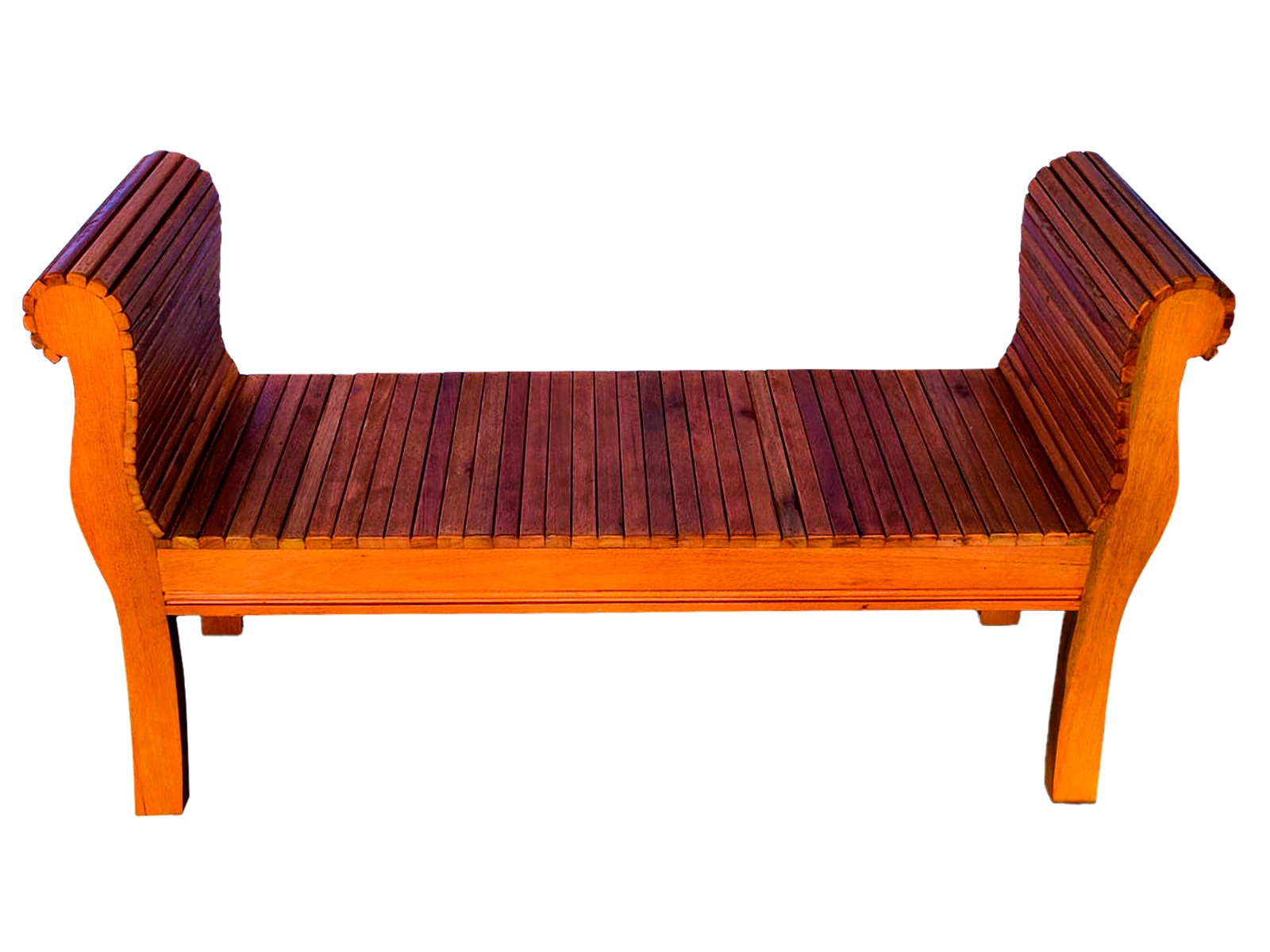 Banco Namoradeira Recamier Viena em Madeira de Demolição | MadeiraMadeira