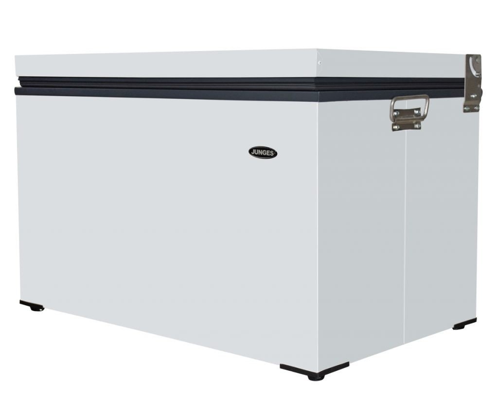 Freezer 70L CC 12V / 24V Junges 70L 12/24Vcc Tampa de Vidro | MadeiraMadeira