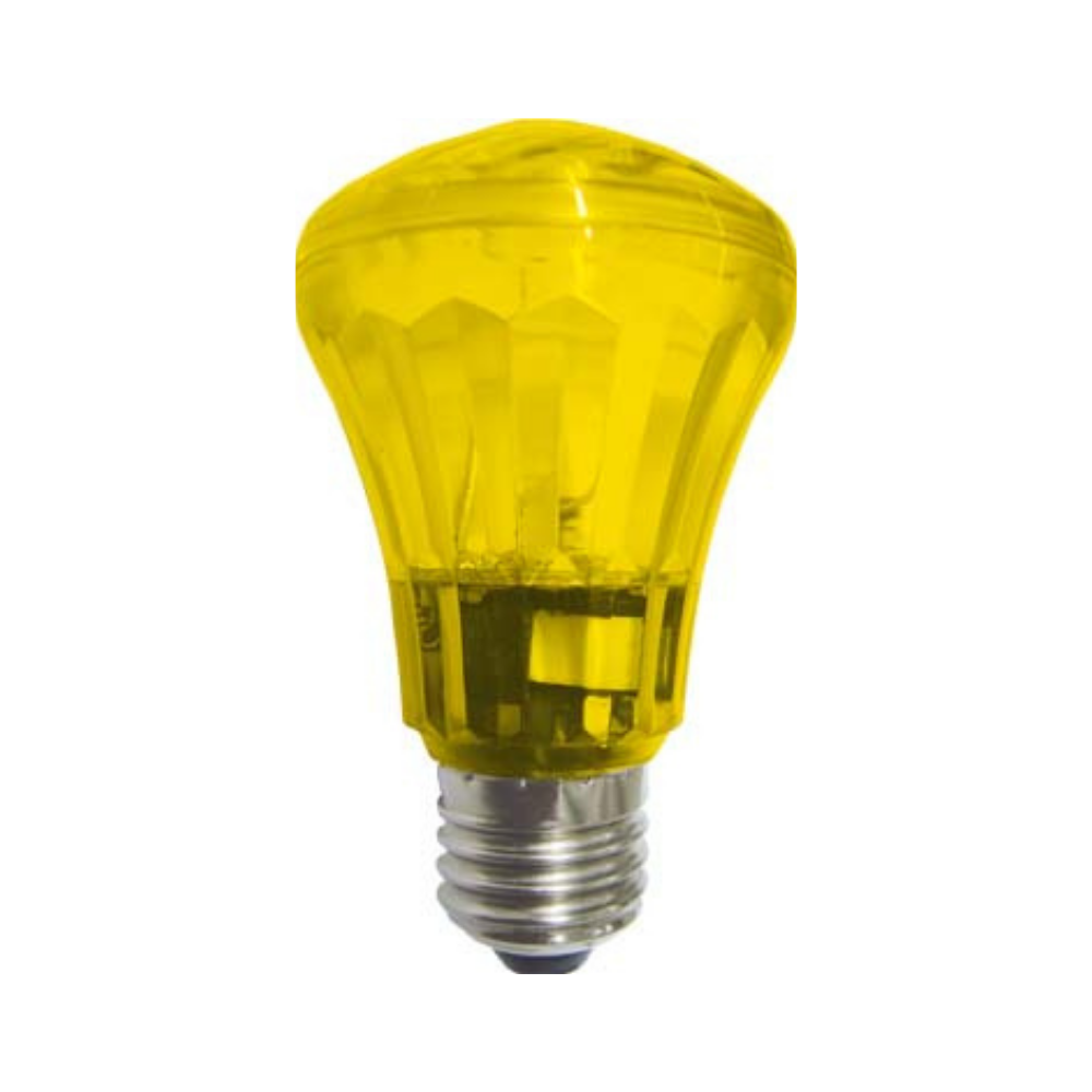 Lâmpada Taschibra Strobe Flash Light 1w E27 Cores 110v Amarelo ...