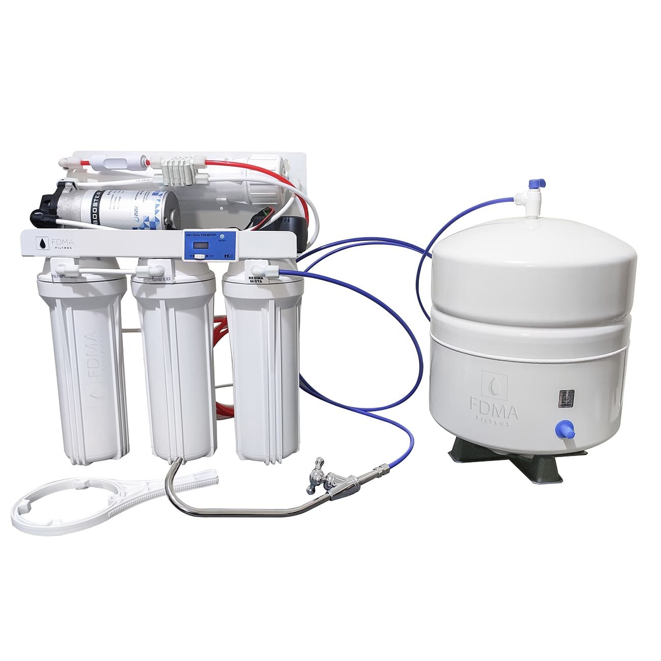 Filtro Osmose Reversa Automatizado Completo + Reservatório 17 Litros ...