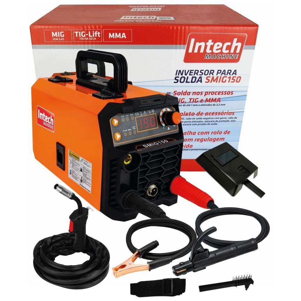 Inversora de Solda 150a Tig/mig - Smig150 Intech Machine | MadeiraMadeira