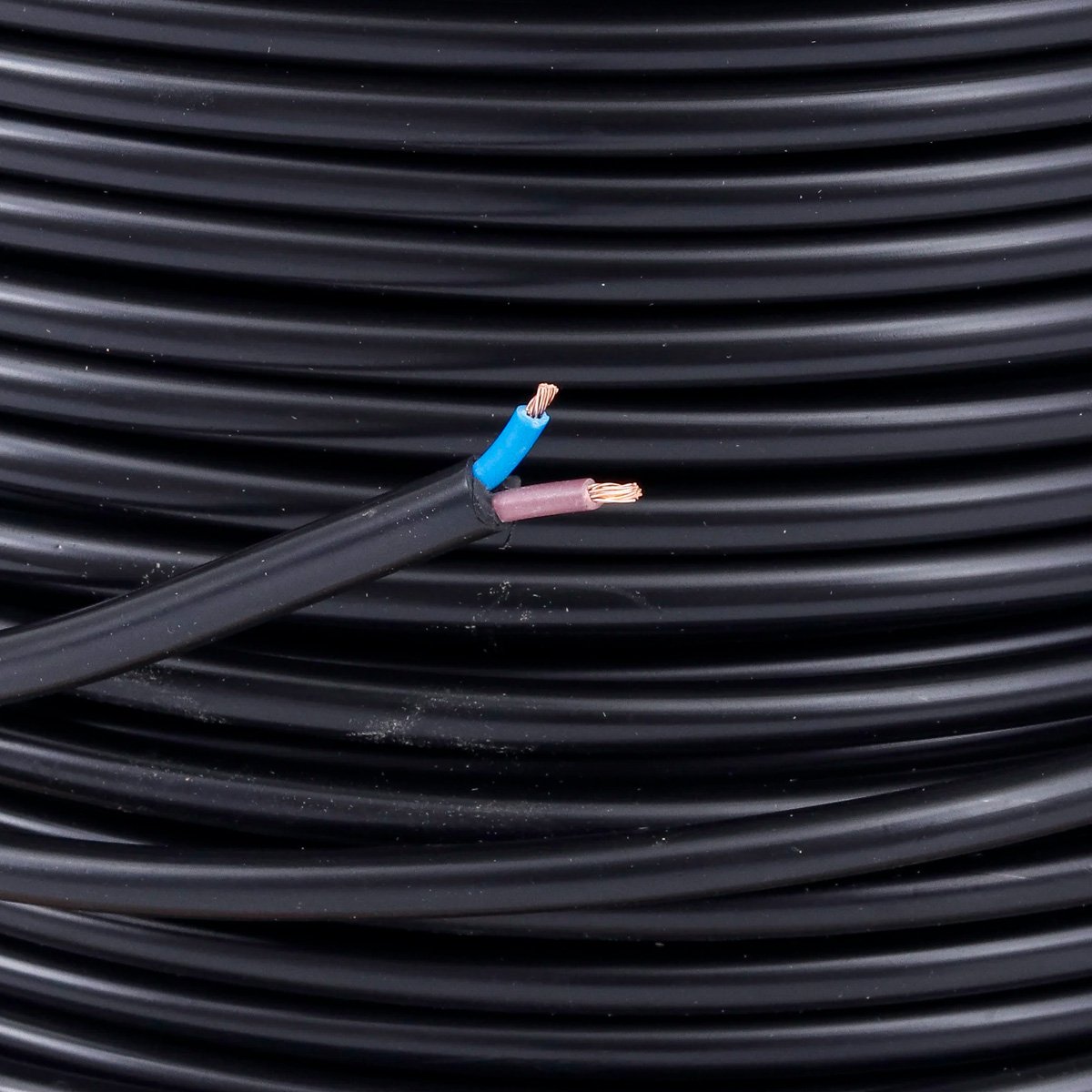 Cabo Pp 2x1,50mm Fio de Energia Megatron Bobina com 100 Metros Cor ...