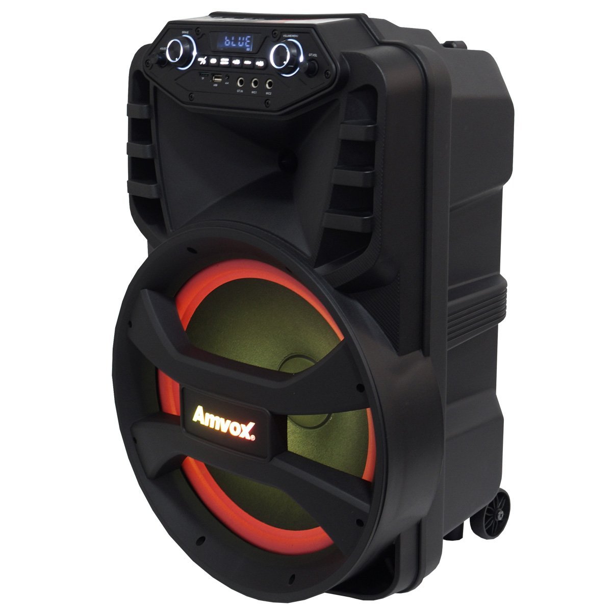 Caixa Som Amplificada Portátil Bluetooth 880w Rms Usb Mp3 Aux Tws Amvox Aca 880 Vegas 2 ...