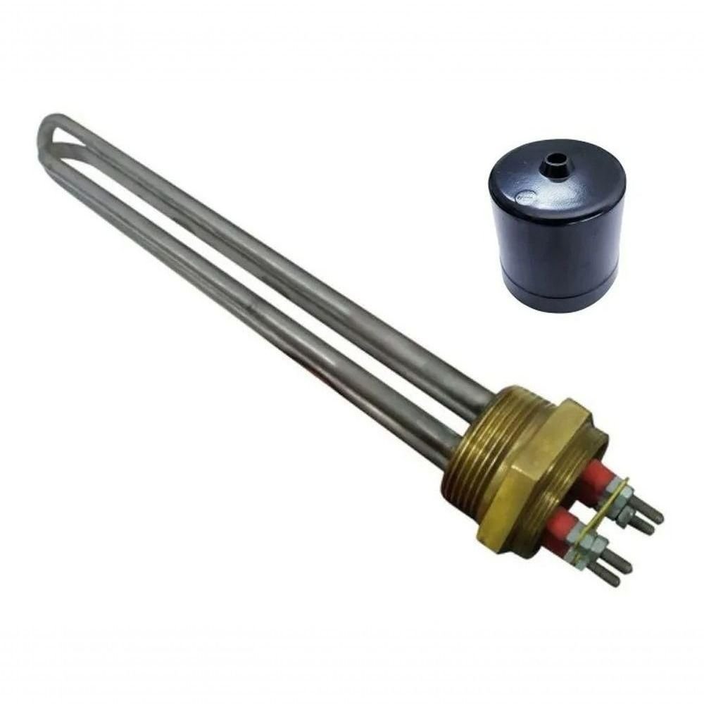 Resistencia Rosca 1 1/2 com Caneca U3 Kl 9.0kw 220/380v | MadeiraMadeira