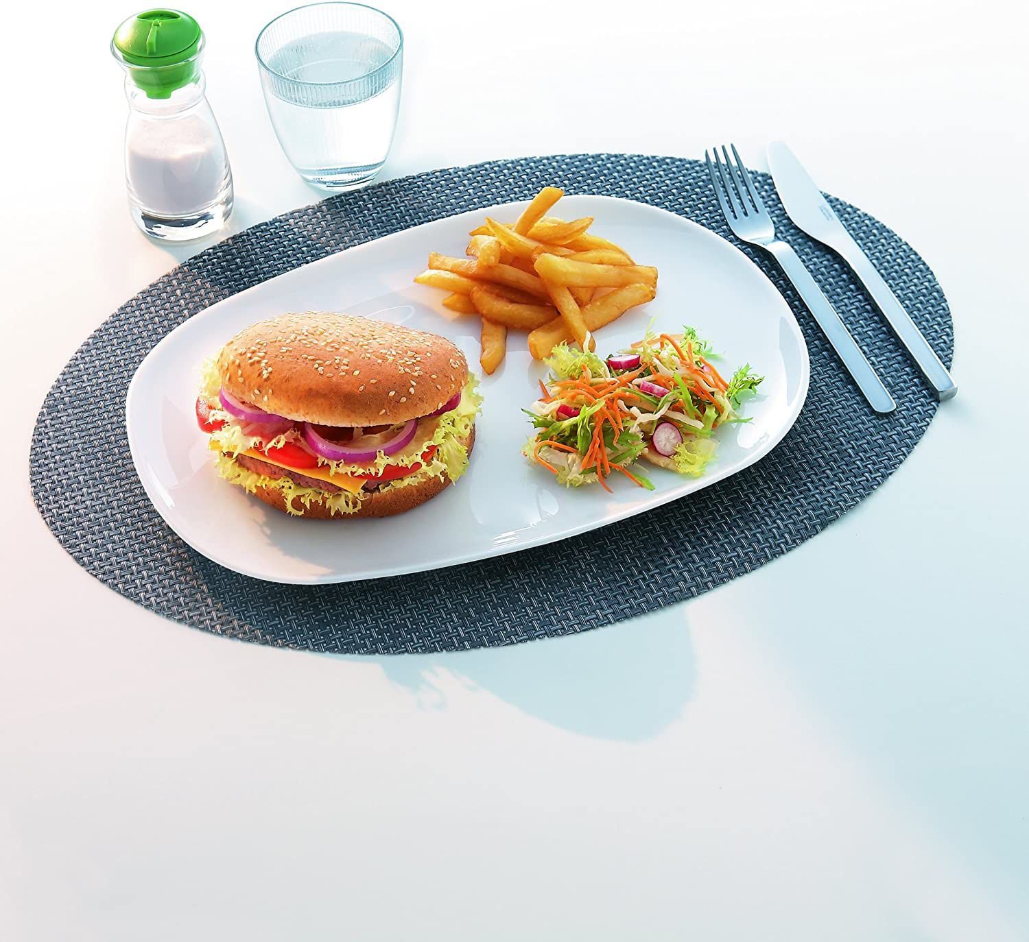 Prato Luminarc Sweet Line Raso de Vidro Temperado Branco | MadeiraMadeira