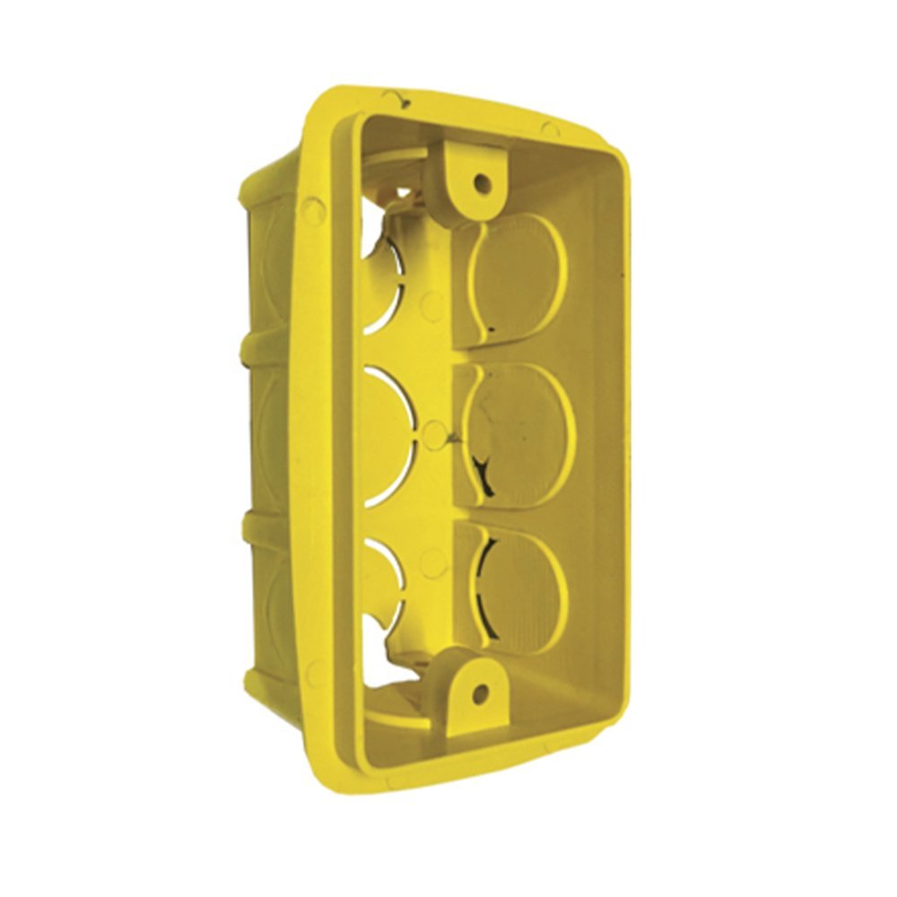 Conduite Eletroduto 50 Metros 3/4 Corrugado Com Caixa Luz 4x2 Proteçao ...